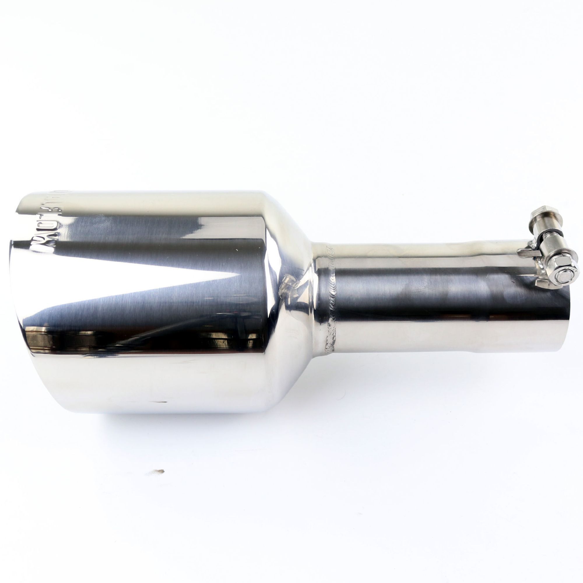 2.5" Inch exhaust tip, 2.5" Inch Bolt-On Exhaust Tip Double Wall Tip, 2 ...